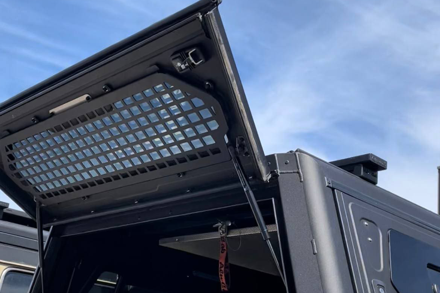 Contour Canopy Rear Security Window Grid | Canopy Storage | Theft ...