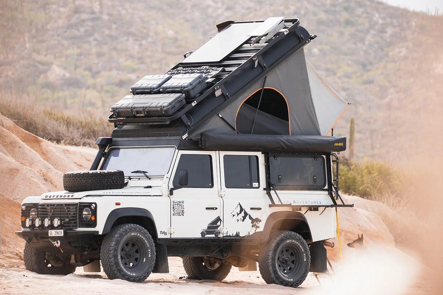 Icarus Roof Conversion for Defender 110 | Pop-Top Expedition Roof – alu-cab