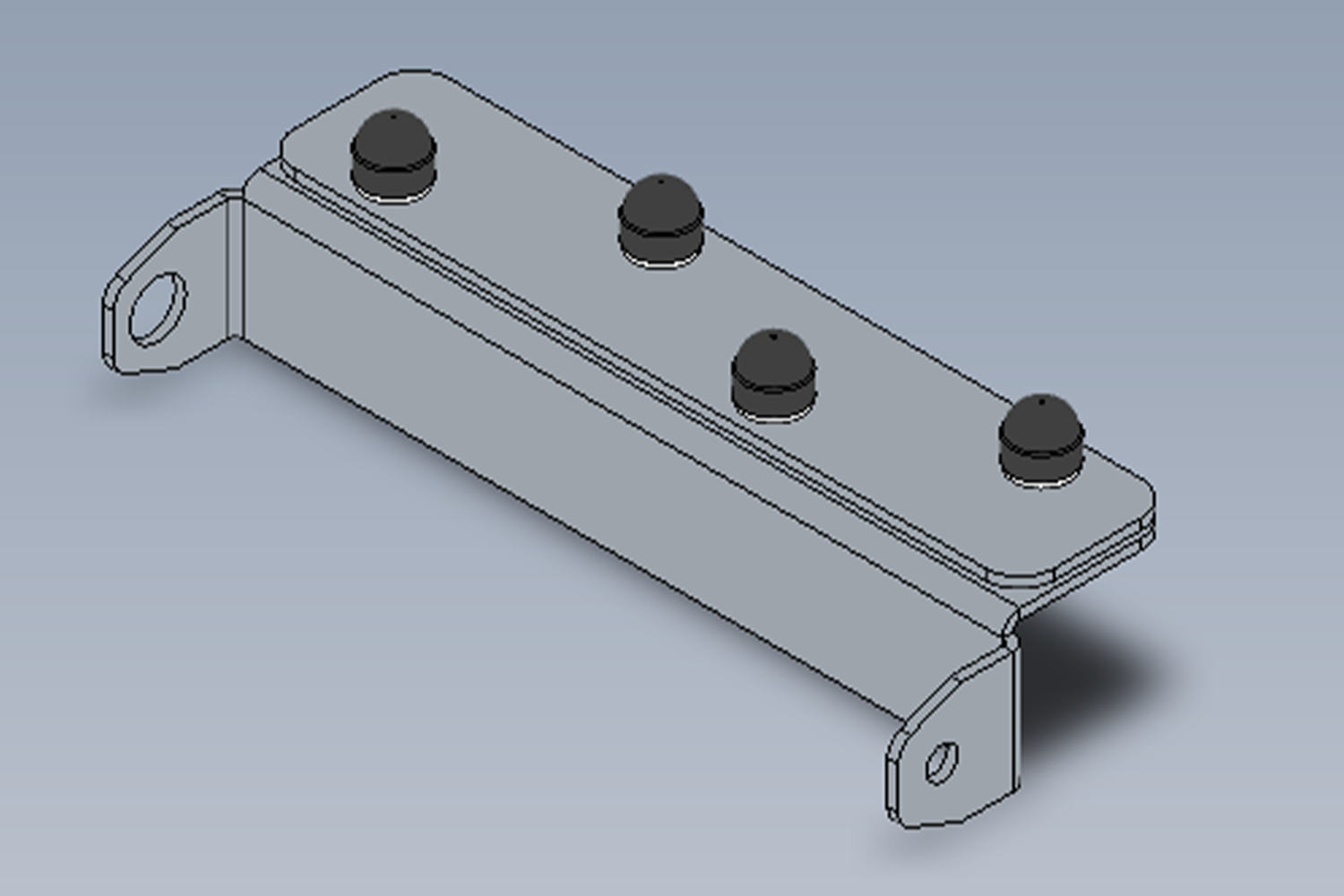 Side Entry Ladder Bracket | Khaya Camper Ladder Mount | Telescopic ...