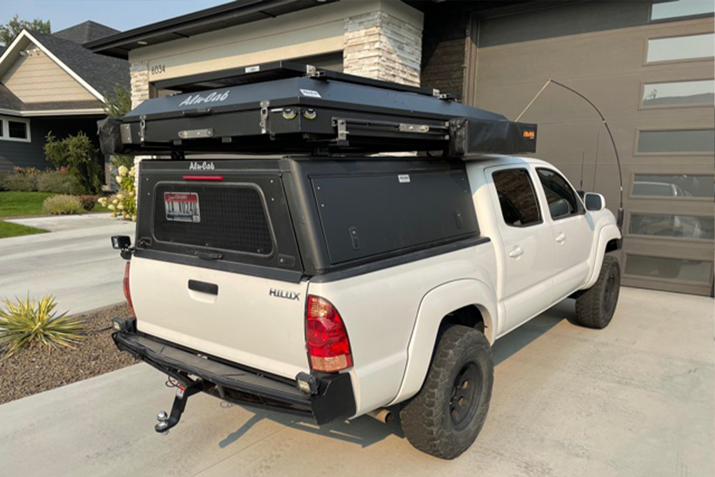 Explorer Canopy for Toyota N70 Hilux | Lightweight Aluminium Canopy ...