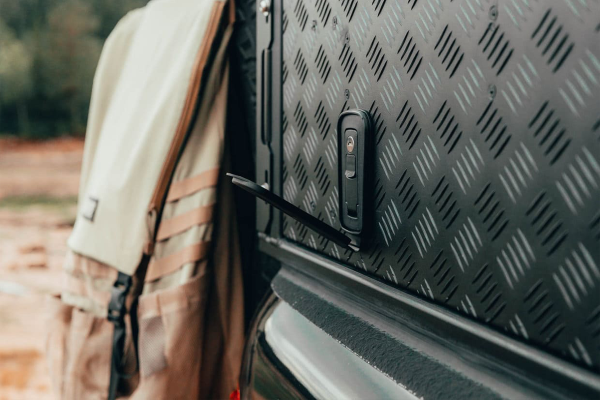 Push Button Lock Covers | Dust & Freeze Protection | Canopy & Camper ...